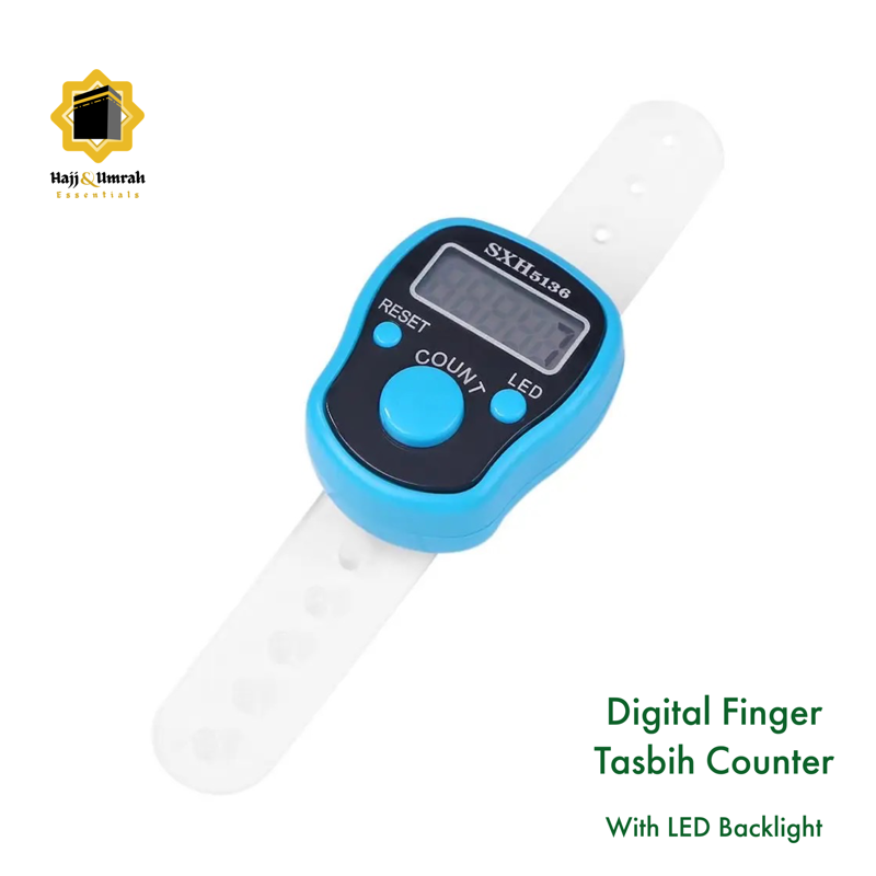 Rotating Prayer Beads With Digital Counter Portable Digital Finger Tas